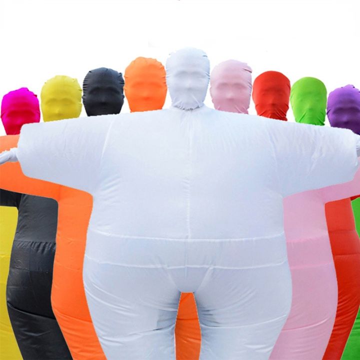 Adult Baymax Inflatable Costume Colorfull Blow Up Body Party Costume ...