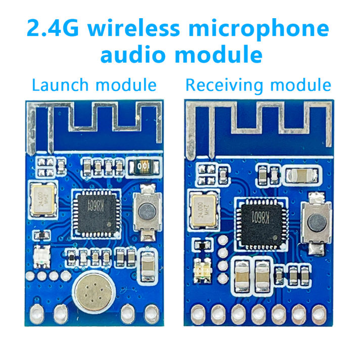 Aideepen 2.4G Wireless Microphone Audio Signal Receiving and ...