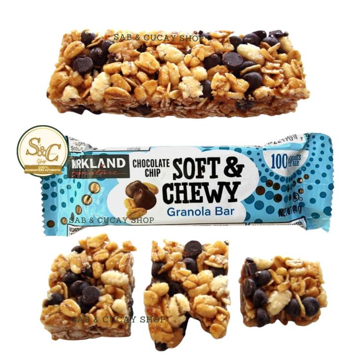 Bánh Yến Mạch Chocolate Kirkland Signature Soft & Chewy Granola Bars 1 ...