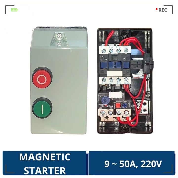 Magnetic Starter 3HP to 20HP, LE1-D Series DOL Starter | Lazada PH