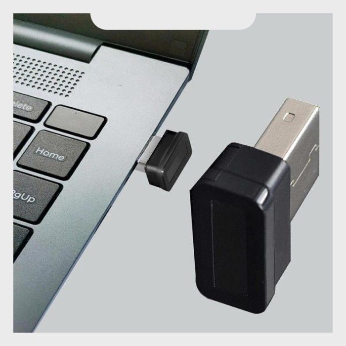 PORTABLE USB FINGERPRINT READER WINDOWS HELLO PC LAPTOP LOCK SCANNER ...