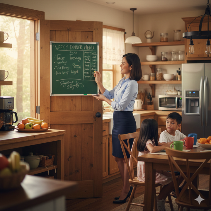 Timco Big Magnetic Chalkboard (Heavy Duty Plywood Backing Wall Mount ...