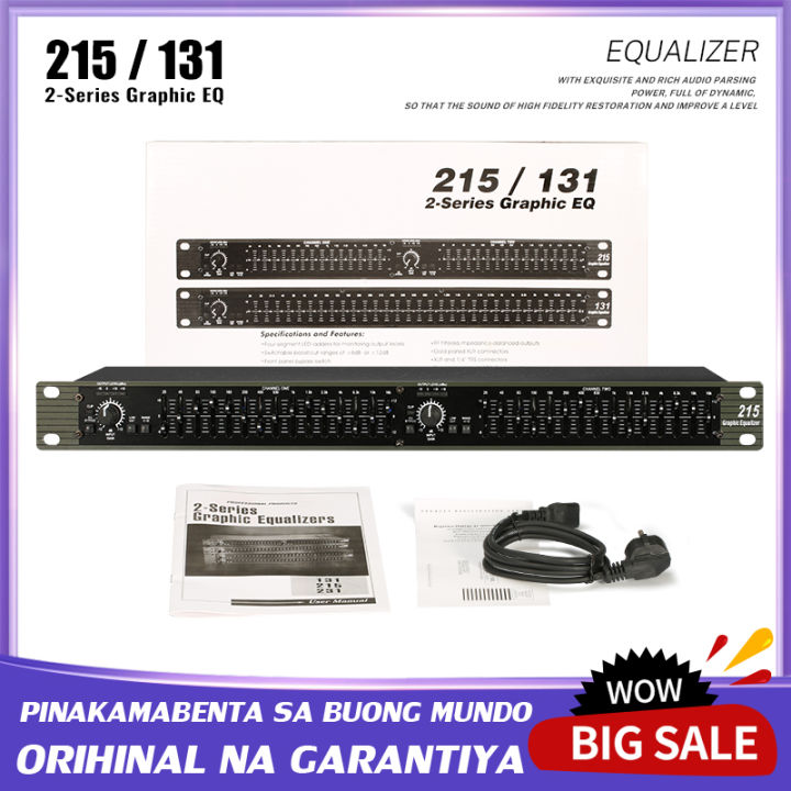 215/231/2231 EQ Graphic Equalizer/Limiter with Type III Noise Reduction ...