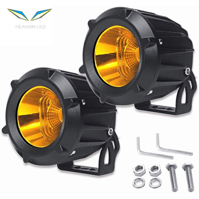 3 inch 25w Amber Car Driving Truck SUV Wrangler Super bright headlights ...