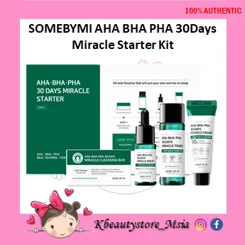 Some By Mi AHA.BHA.PHA 30 Days Miracle Starter Kit Set [SomeByMi ...