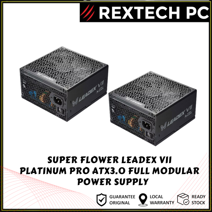 REXTECH Super Flower Leadex VII Platinum PRO ATX3.0 (PCIe5.0) Full ...