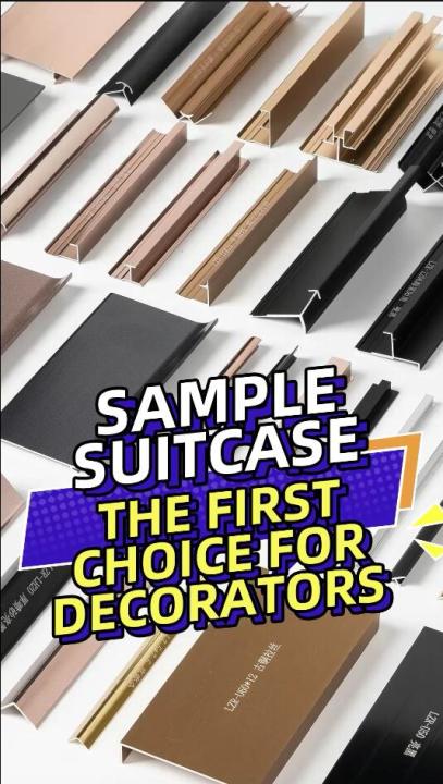 Small sample decoration materials interior design aluminum alloy ...