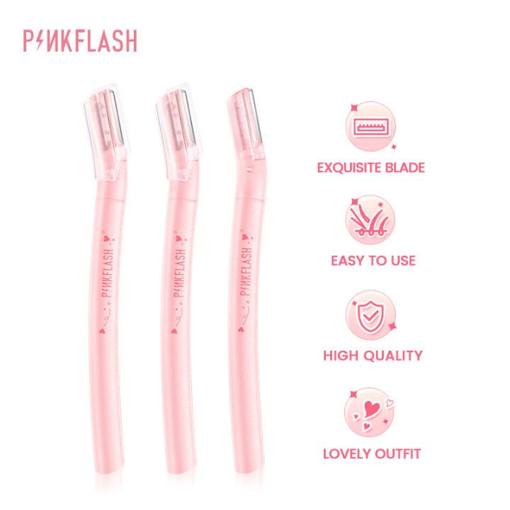 PINKFLASH Eyebrow Razor Portable Safety Trimmer Blade | Lazada.co.th