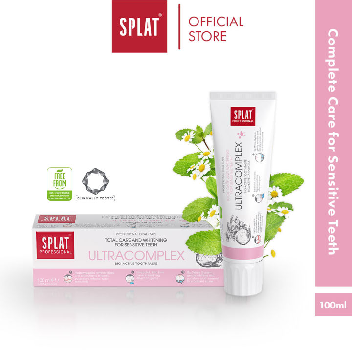 SPLAT Professional Series Ultracomplex Toothpaste (100 ML) | Lazada PH