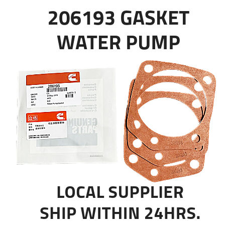 206193, WATER PUMP GASKET FOR KTA38 CUMMINS | Lazada PH