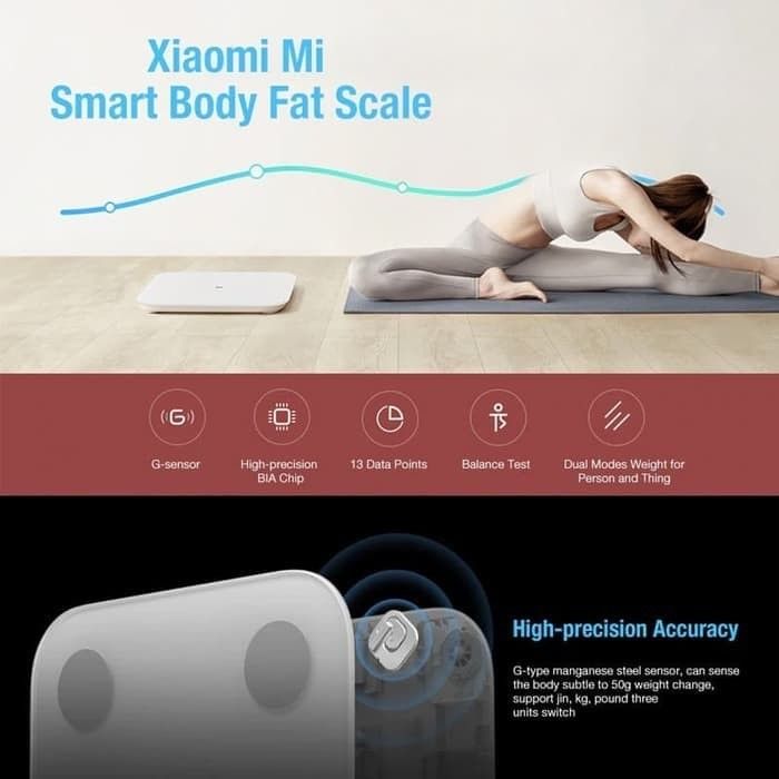 MI SCALE 2 V2 13 BODY DATA REPORTS TIMBANGAN BADAN DIGITAL | Lazada ...