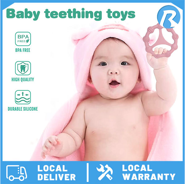 Roxanne Ph Star shaped Baby silicone teething gel Anti food grade Baby ...