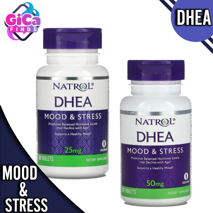 Natrol, DHEA, 50 mg, 60 Tablets or 25mg 90 Tablets | Lazada PH