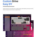 Attack Shark M87 Pro V2 Three-Mode Gaming Mechanical Keyboard Wireless ...
