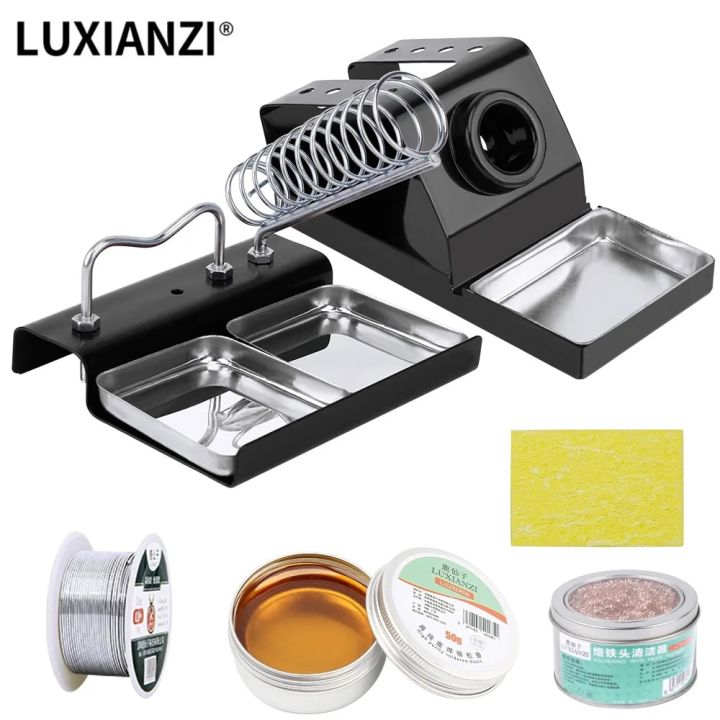 【Direct-sales】 Luxainzi Electric Soldering Stand With Clean Sponge High ...