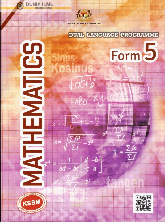 Buku teks Mathematics DLP Tingkatan 5 KSSM (TB FORM 5) | Lazada