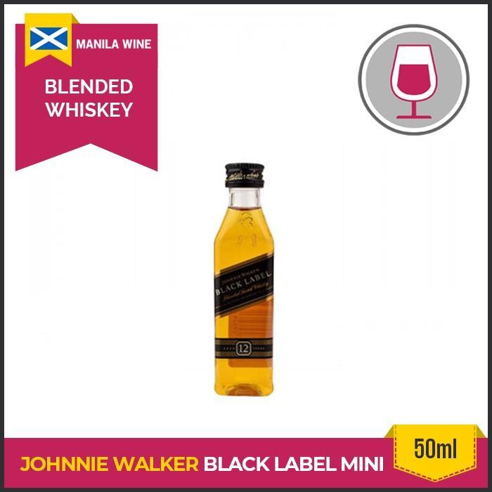 topPO toy Johnnie Walker - Black Label - 50ml Miniature Blended Scotch ...