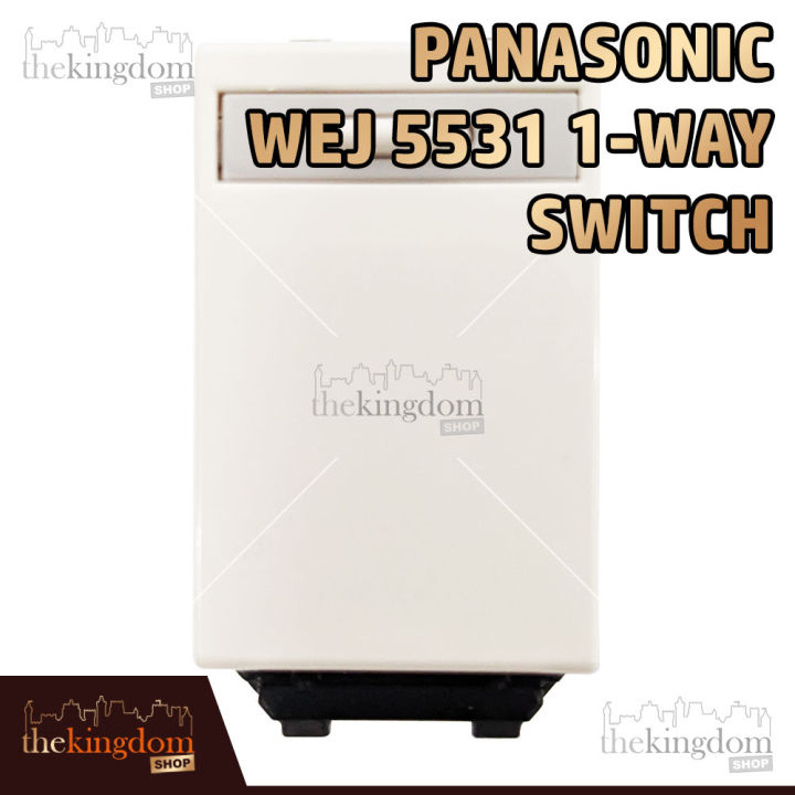 Panasonic WEJ 5531 1-Way Switch Mata Saklar WEJ5531 Sakelar 1 Arah ...