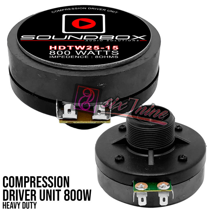 SOUNDBOX 800W Compression Driver Unit Heavy Duty | Lazada PH