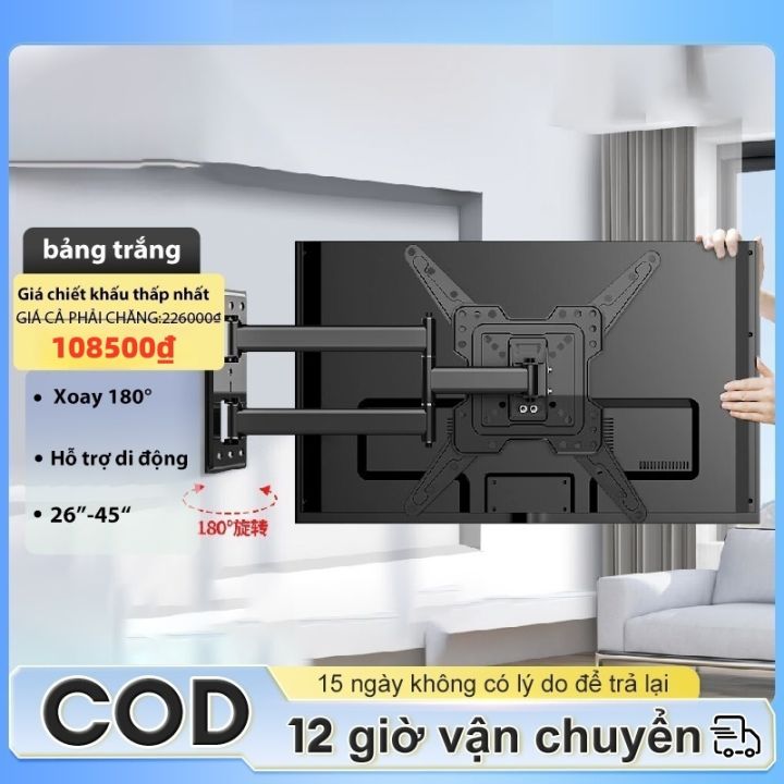 P PMC Giá treo tivi xoay đa năng14-55 inch Giá treo tường TV khớp nối ...