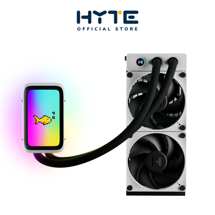 [HYTE Official Store] HYTE THICC Q60 LIQUID COOLER 240MM WITH IPS ...