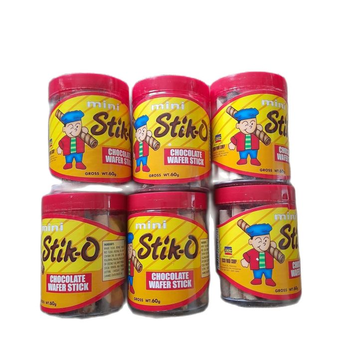 Stik-O Mini Chocolate Wafer Stick 60g x 6 (Set of 6) Bb July 31, 2025 ...