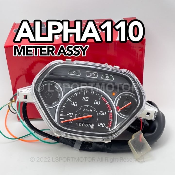 HONDA ALPHA 110 METER ASSY SPEEDOMETER WAVE ALPHA CX 110 | Lazada