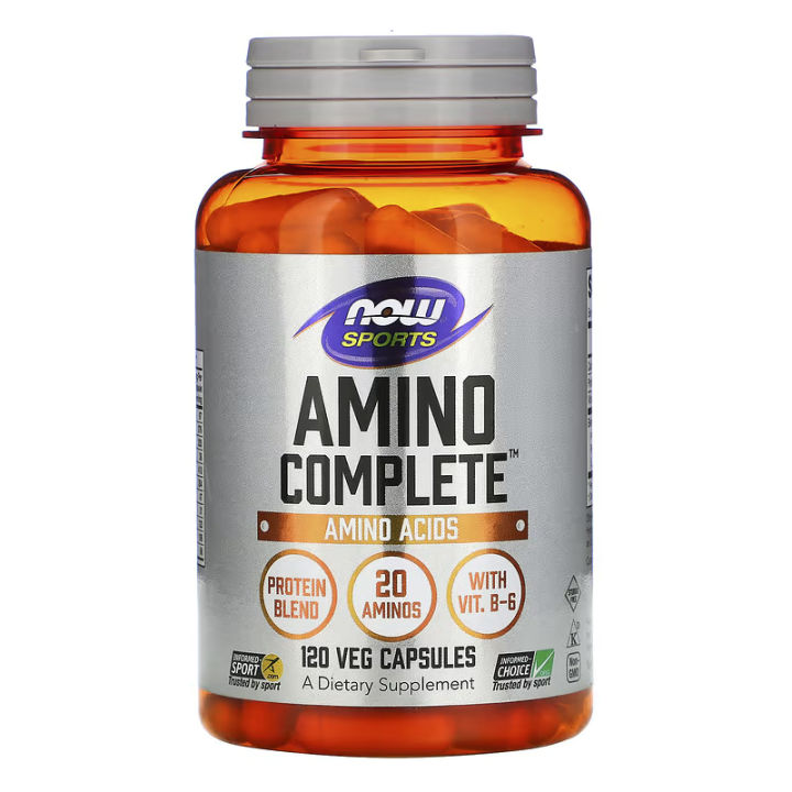 American original NOW Foods Amino Complete full-spectrum amino acid ...