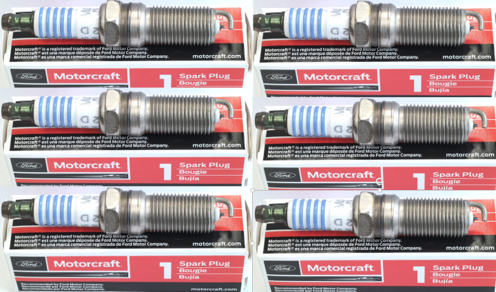 Ford Motorcraft Spark Plug Set ( 6 pcs ) for Mazda CX-9 3.7L 2008-2014 PN# SP411 | Lazada PH