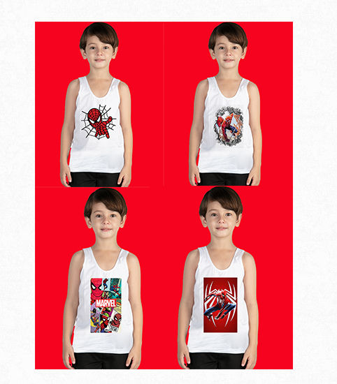 INSPIRED SPYDR SANDO | GRAPHIC PRINT | KIDS 1-10yrs old | Lazada PH
