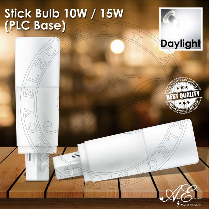 LED Stick Bulb 10W / 15W - E27 / PLC - Daylight / Warm White / Cool ...