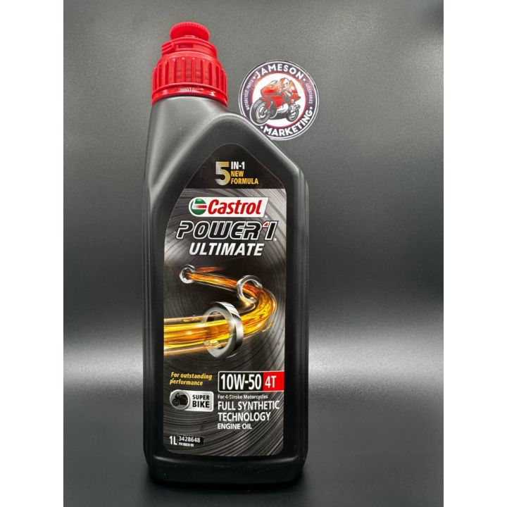 ORIGINAL CASTROL POWER1 ULTIMATE 4T 5W-40 1L | Lazada PH
