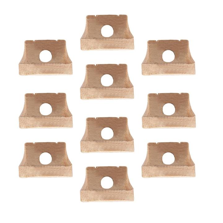 BNMUSIC 10ชิ้น Erhu สะพานไม้สำหรับจีน Erhu อุปกรณ์ชิ้นส่วน DIY | Lazada ...