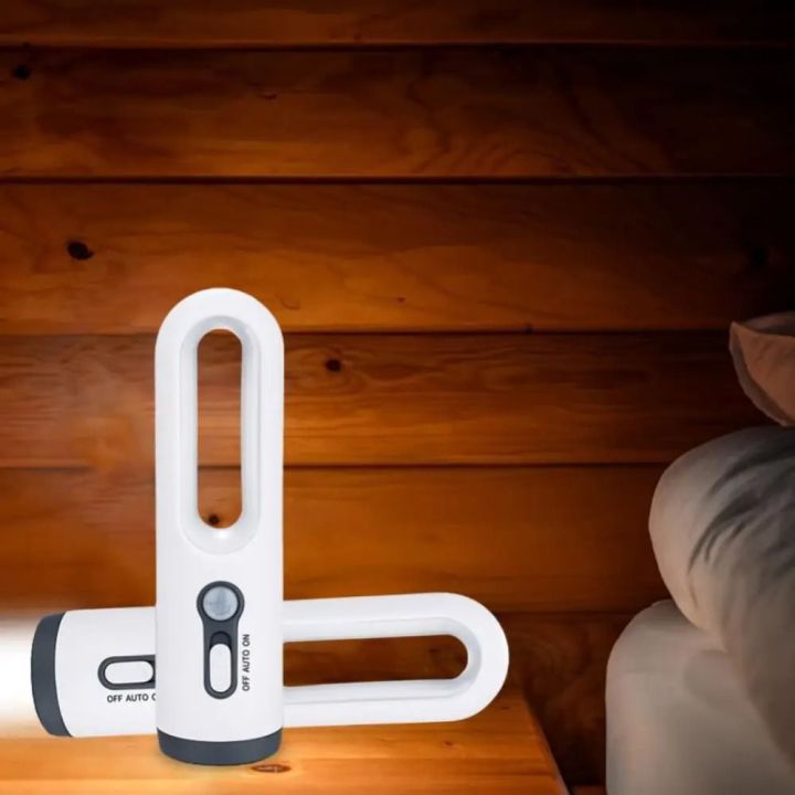 LUJIN 2 in 1 ไฟกลางคืนแบบมีเซ็นเซอร์จับการเคลื่อนไหว แบบพกพาได้ ที่ ...