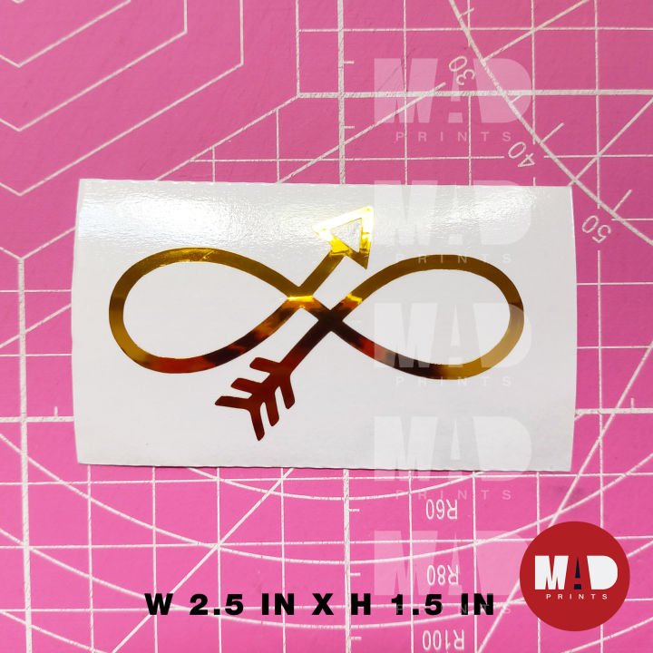 Infinity Arrow Sign Decal Sticker | Lazada PH