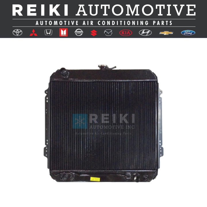 Isuzu Crosswind (Full Allum) A/T 3Rows Radiator Assembly | Lazada PH
