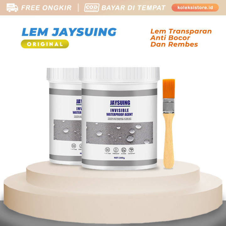 Lem Anti Bocor dan Rembes Jaysuing Pelapis Anti Bocor Lem Transparan | Lazada Indonesia