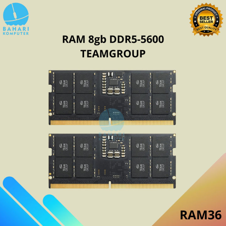 Ram Laptop TEAMGROUP 8gb DDR5 PC5-5600 | RAM Sodimm 8gb DDR5 | Lazada ...