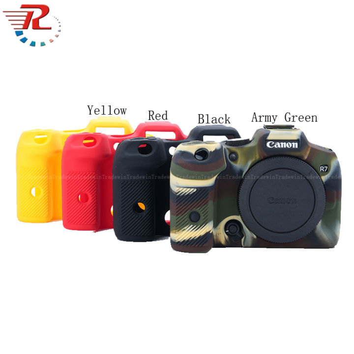 Canon EOS R7 Soft Silicone Rubber Camera Body Cover Case For Canon EOS ...
