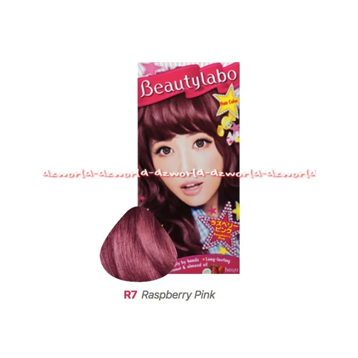 Beautylabo Raspberry Pink Hair Color Pewarna Rambut Dengan Minyak ...