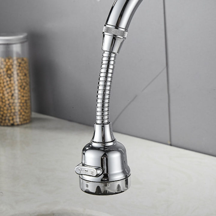 Faucet Booster Shower 3 Speed Tap Kitchen Faucet Head 360° Rotatable ...