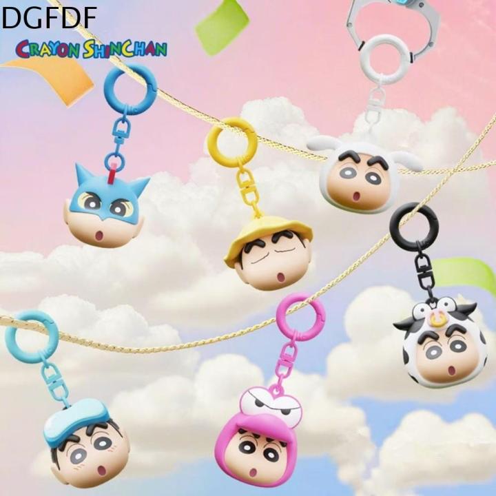 DGFDF หัวใหญ่ พวงกุญแจเครยอนชินจัง ของตกแต่ง การ์ตูน จี้กระเป๋าเครยอน ...