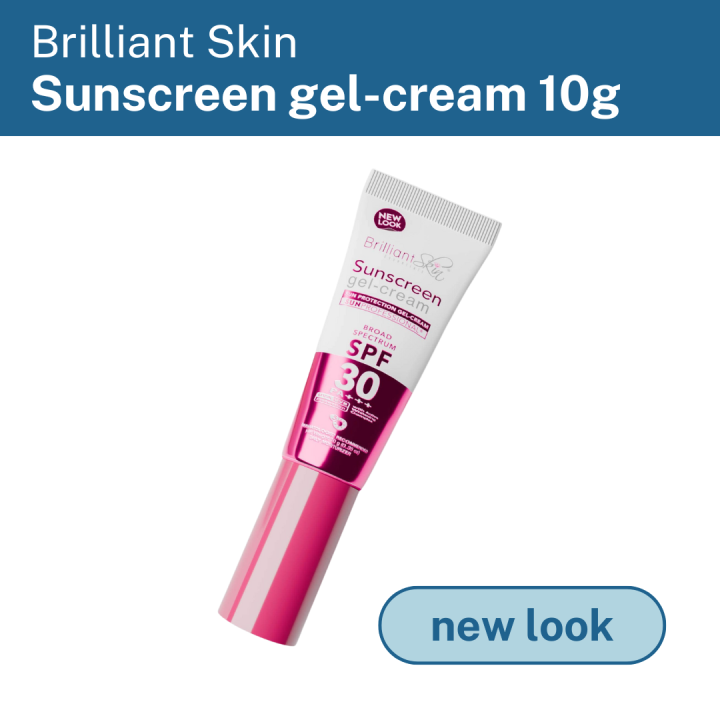 Brilliant Skin Classic Sunscreen Sunblock Gel Cream SPF30 10g NEW LOOK ...