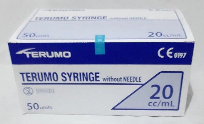 Spuit 20cc Terumo Disposable Syringe 20 cc Suntikan 20ml Terumo ...