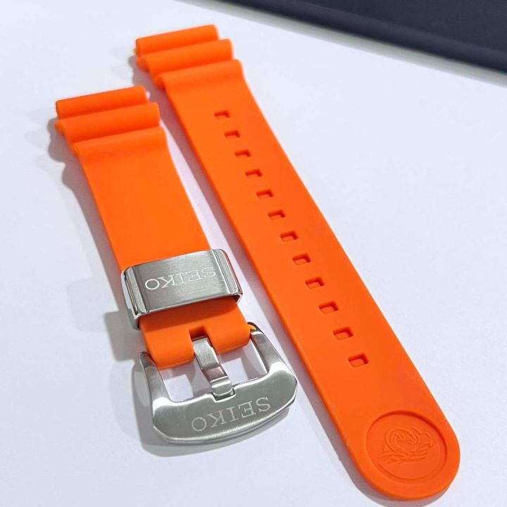 Seiko Diver silicon Watch Strap Replacement Watch Band 22mm Lug | Lazada PH