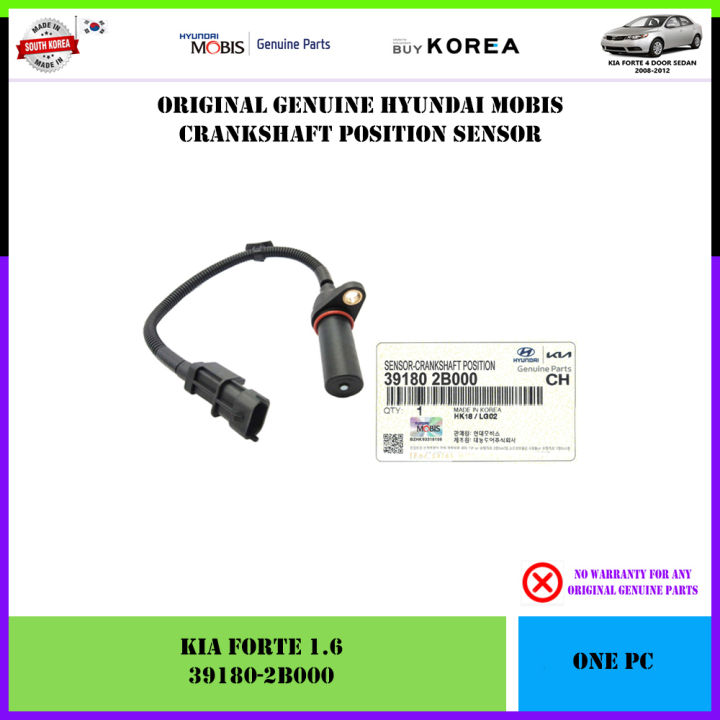 (FT-3) Kia Forte 1.6 Genuine Hyundai Mobis Crankshaft Position Sensor ...