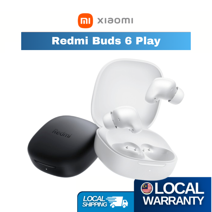 Xiaomi Redmi Buds 6 Play True Wireless Earbuds Basic Bluetooth Stereo ...
