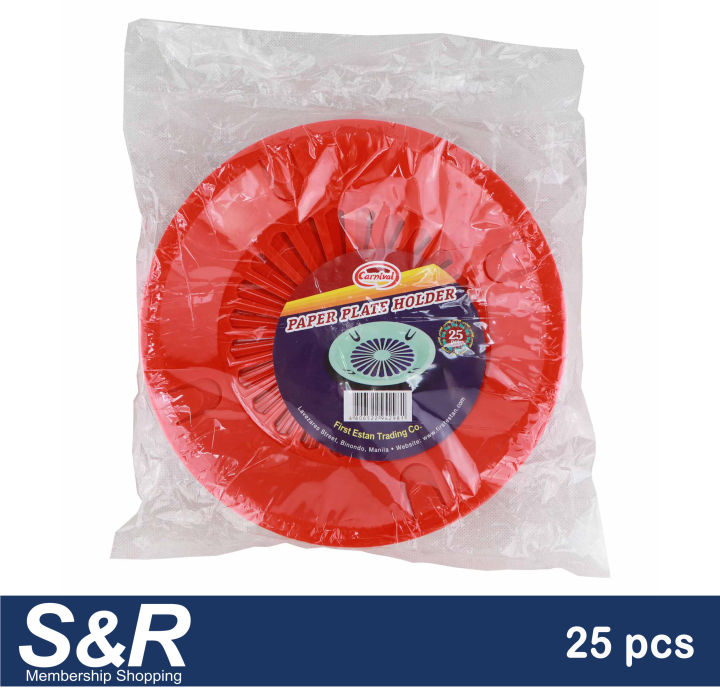 Carnival Paper Plate Holder 25 pcs | Lazada PH