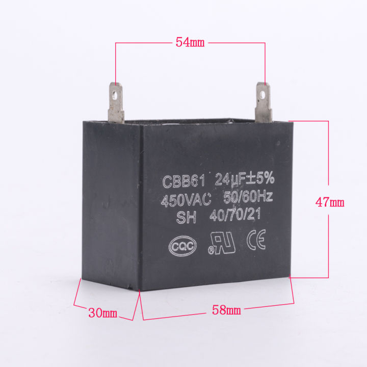 CBB61 capacitor 24UF 450V single-phase gasoline diesel generator ...