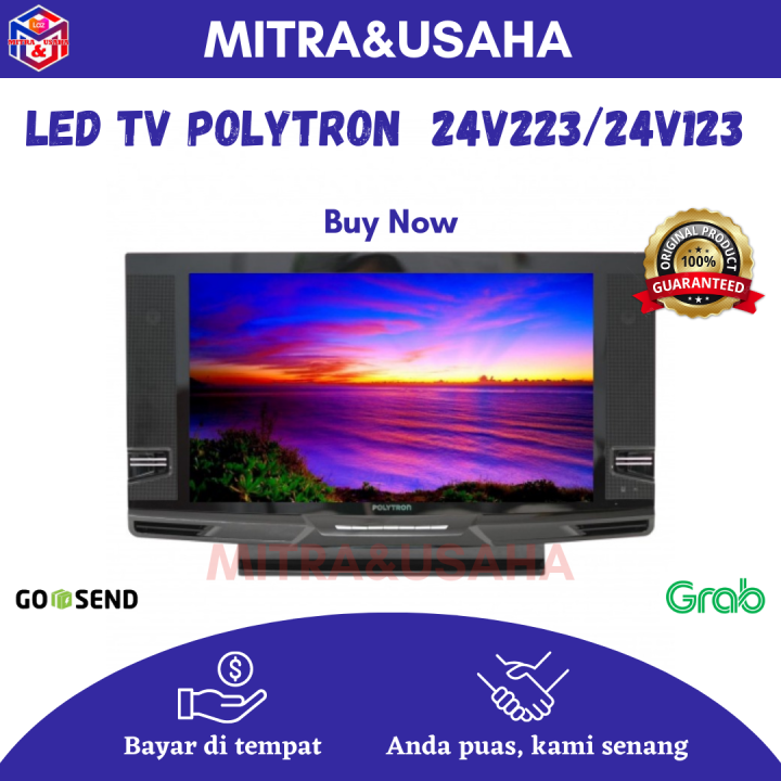 POLYTRON PLD 24V223/24V123 DIGITAL LED TV 24 Inch DVBT2 (SUPER BASS ...